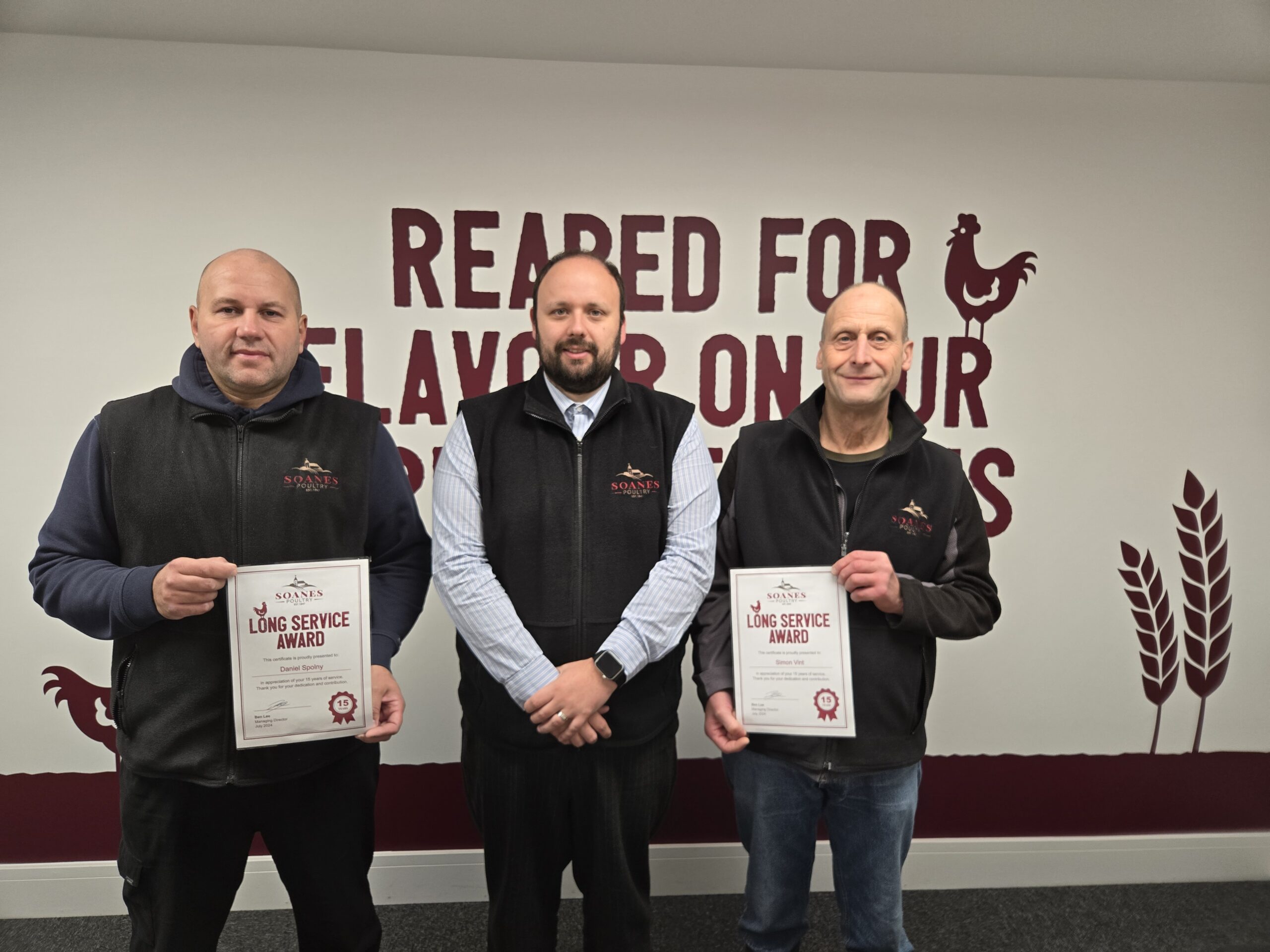 Congratulations Daniel, Simon, David and Edmundas for 50 years ...