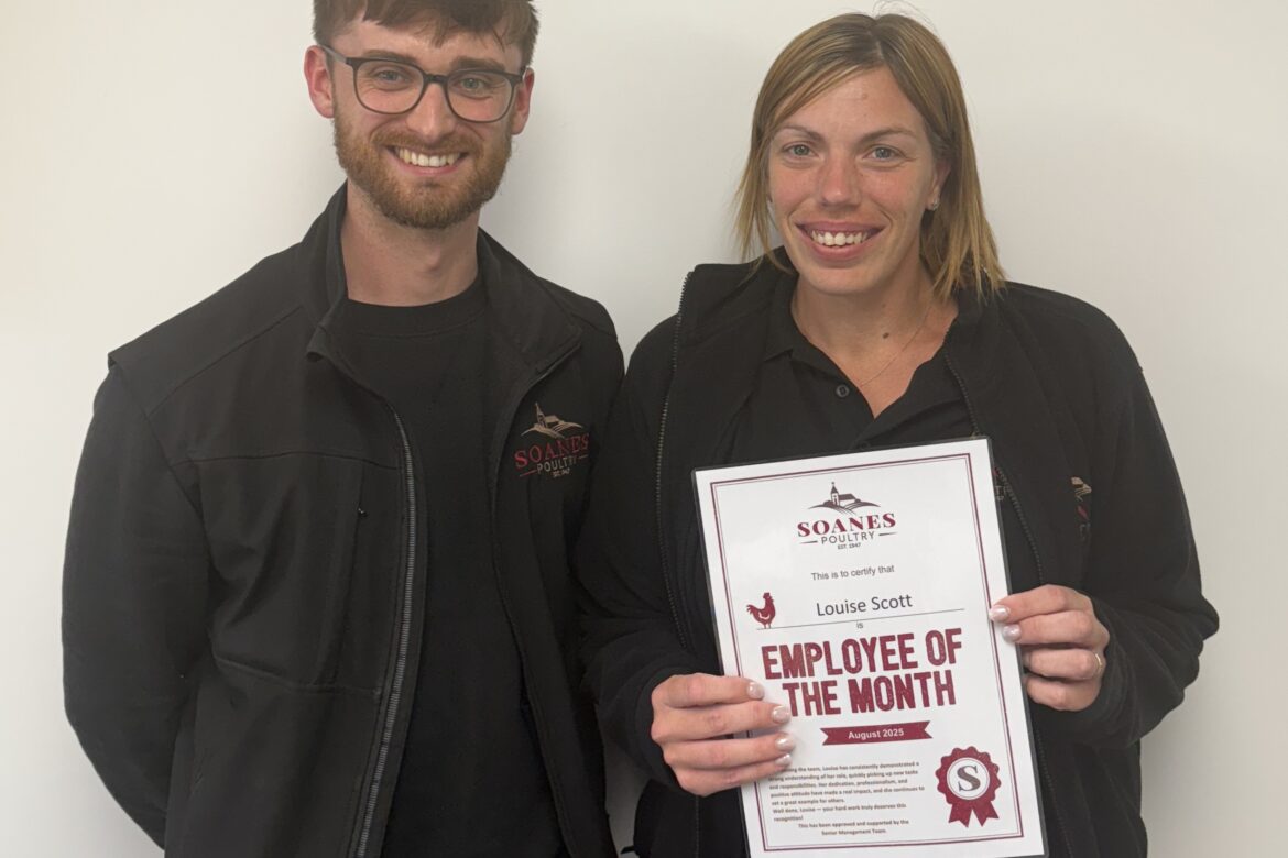 Congratulations, Louise! - Soanes Poultry
